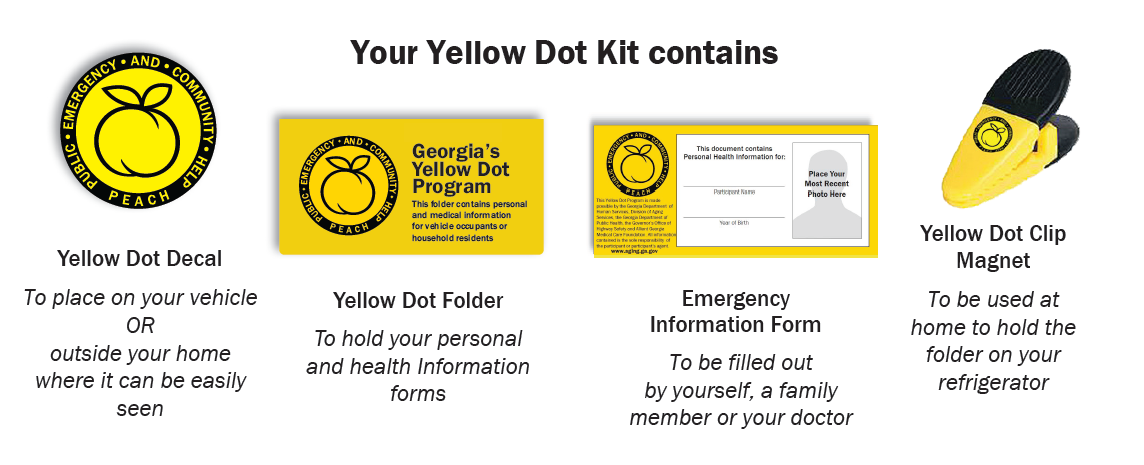 Yellow Dot Program – Tucker Civic Association